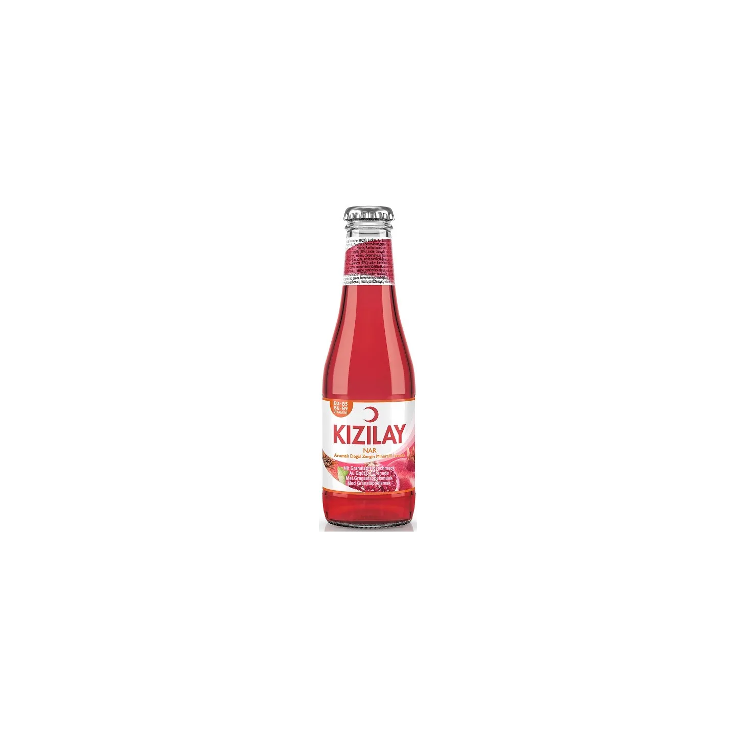 Kizilay Nar Aromali Maden Suyu 200Ml 6X4 24