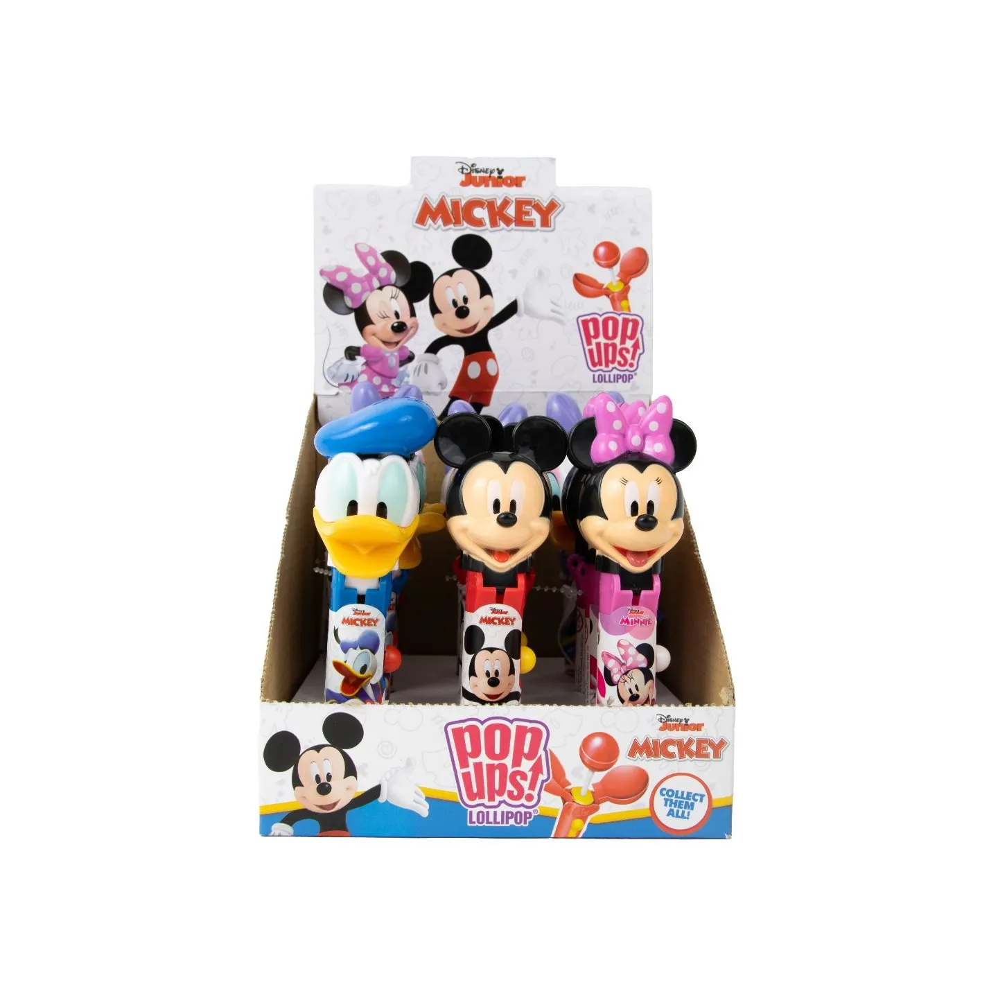 Disney Mix Pop Ups Lollipop Dis Jr 10G 12X1
